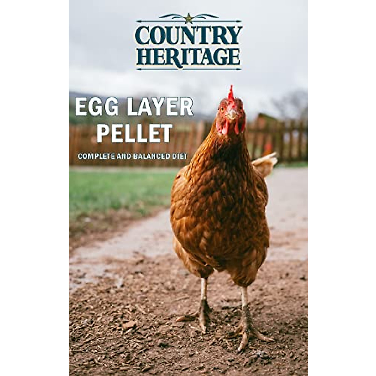 CountryMax Hen Egg Layer Pellet 16% Chicken Feed 50 Pounds