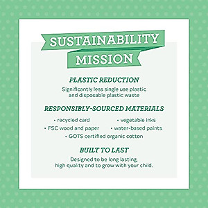 Petit Collage Organic Cotton Soft Squeaker Baby Rattle, Fox – Cute Rattle for Infants – Activity Toy with Soft Developmental Features – Makes an Ideal Baby Gift – Stuffed Animal Baby Rattle