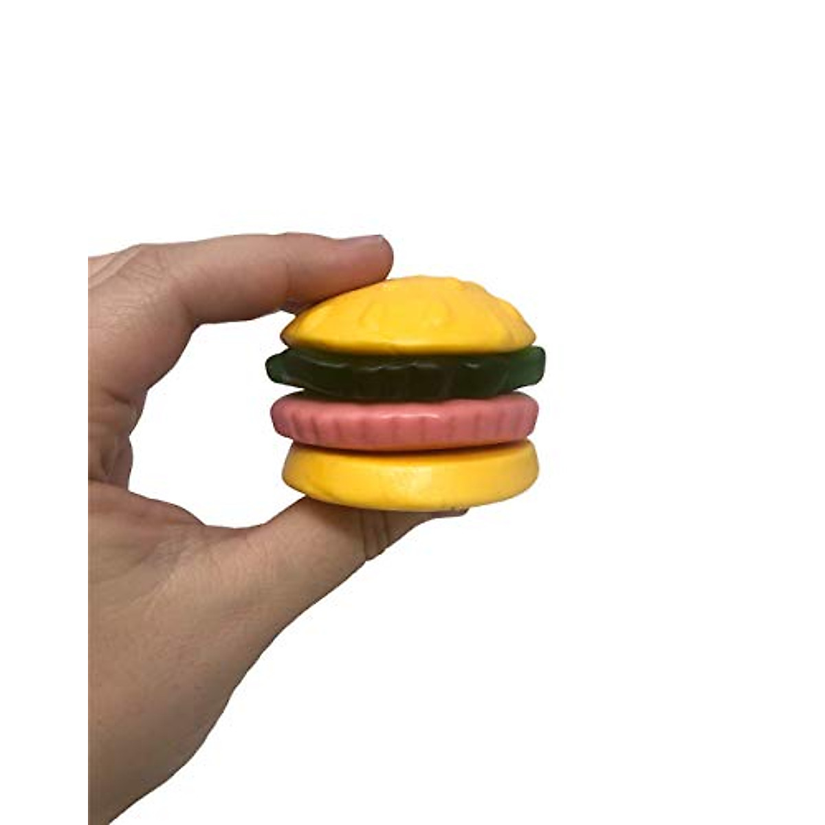 Giant Gummy Krabby Patties Candy, SpongeBob Burger Sliders, 9.52 Ounce