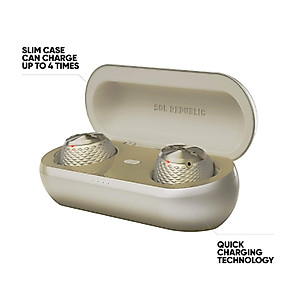 SOL REPUBLIC Amps Air + Earbuds, Champagne