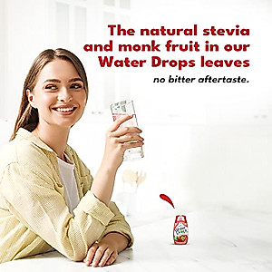 SweetLeaf Water Drops - Strawberry Kiwi Water Enhancer, Sugar Free Sweet Leaf Stevia Water Flavoring Drops, 1.62 Oz Ea (Pack of 2)