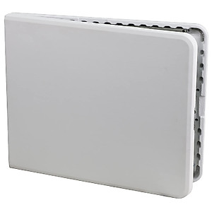 Flash Furniture Kathryn 6-Foot Bi-Fold Granite White Plastic Folding Table