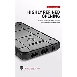 Ysnzaq for Xiaomi Redmi Note 10 Pro 5G (Not 4G) Rugged Slim Case with Heavy Duty Shockproof Military Grade Anti-Fall Anti-Scratch and Camera Lens Protector Cover for Xiaomi Poco X3 GT 5G HD Black