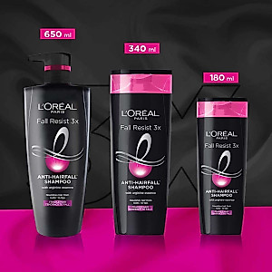 L'Oreal Paris Fall Repair 3X Anti-hair Fall Shampoo, 175ml