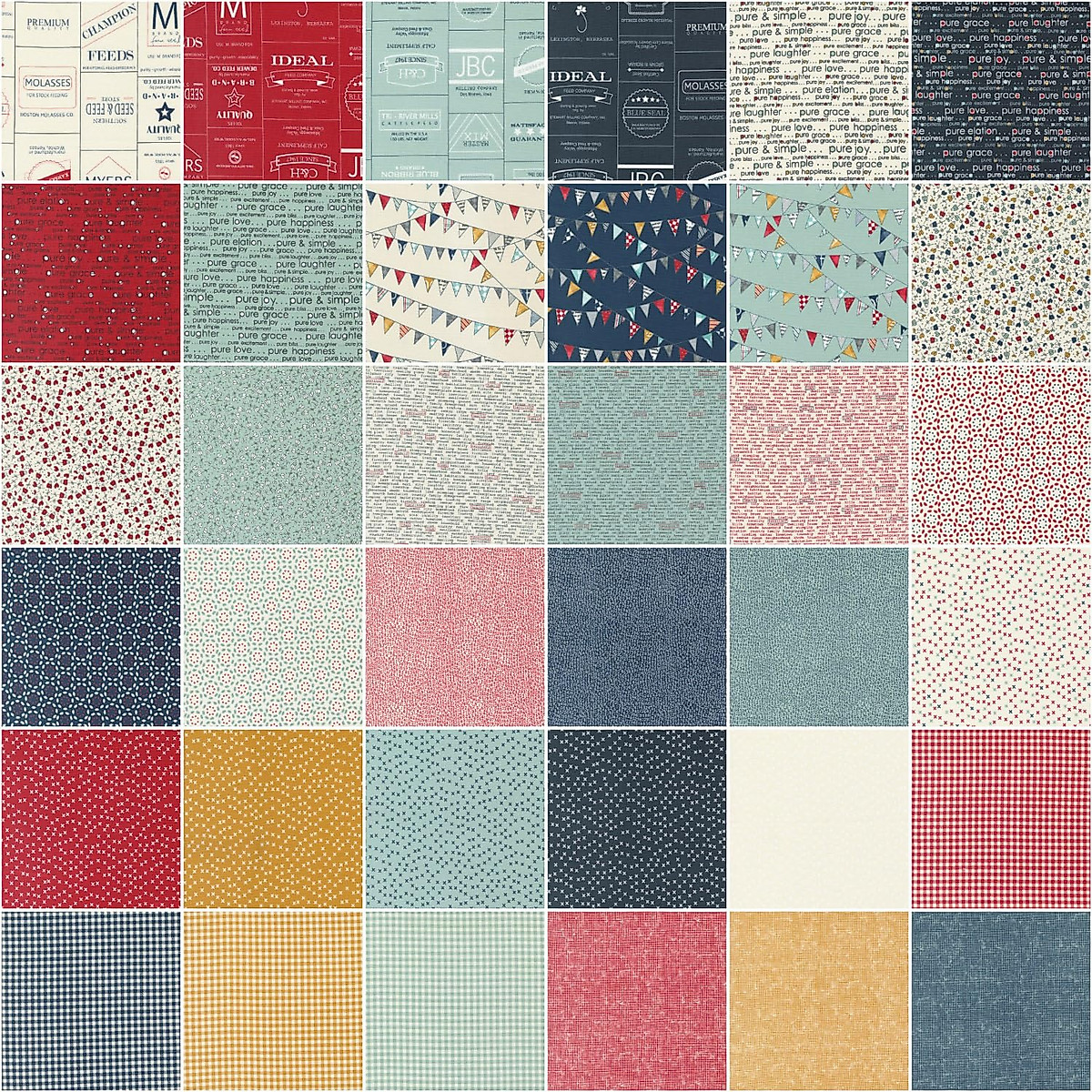 Moda Fabrics Vintage Jelly Roll by Sweetwater 55650JR