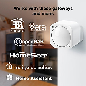 Aeotec Multisensor 6 with Battery, Z-Wave Plus 6-in-1 Motion, Temperature, Humidity, Light, UV, Vibration Sensor