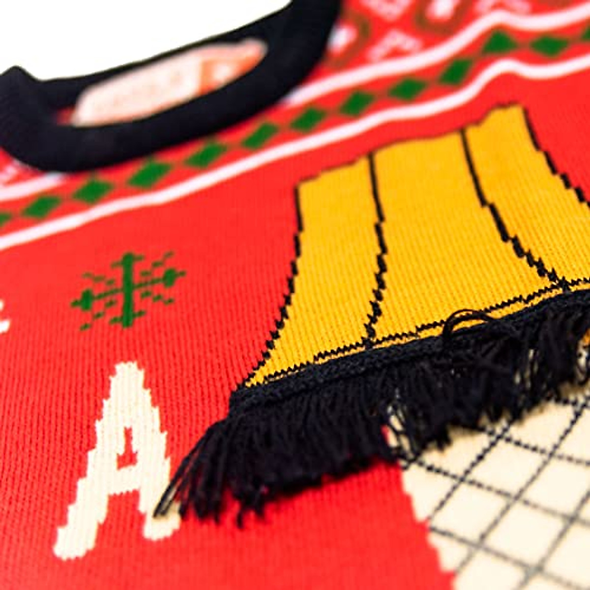 Costume Agent Adult Unisex Cotton It's A Major Award Leg Lamp Movie Ugly Christmas Sweater (S-4XL) Multicolored