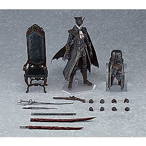 Max Factory Bloodborne: The Old Hunters: Lady Maria of The Astral Clocktower Deluxe Figma Action Figure,Multicolor