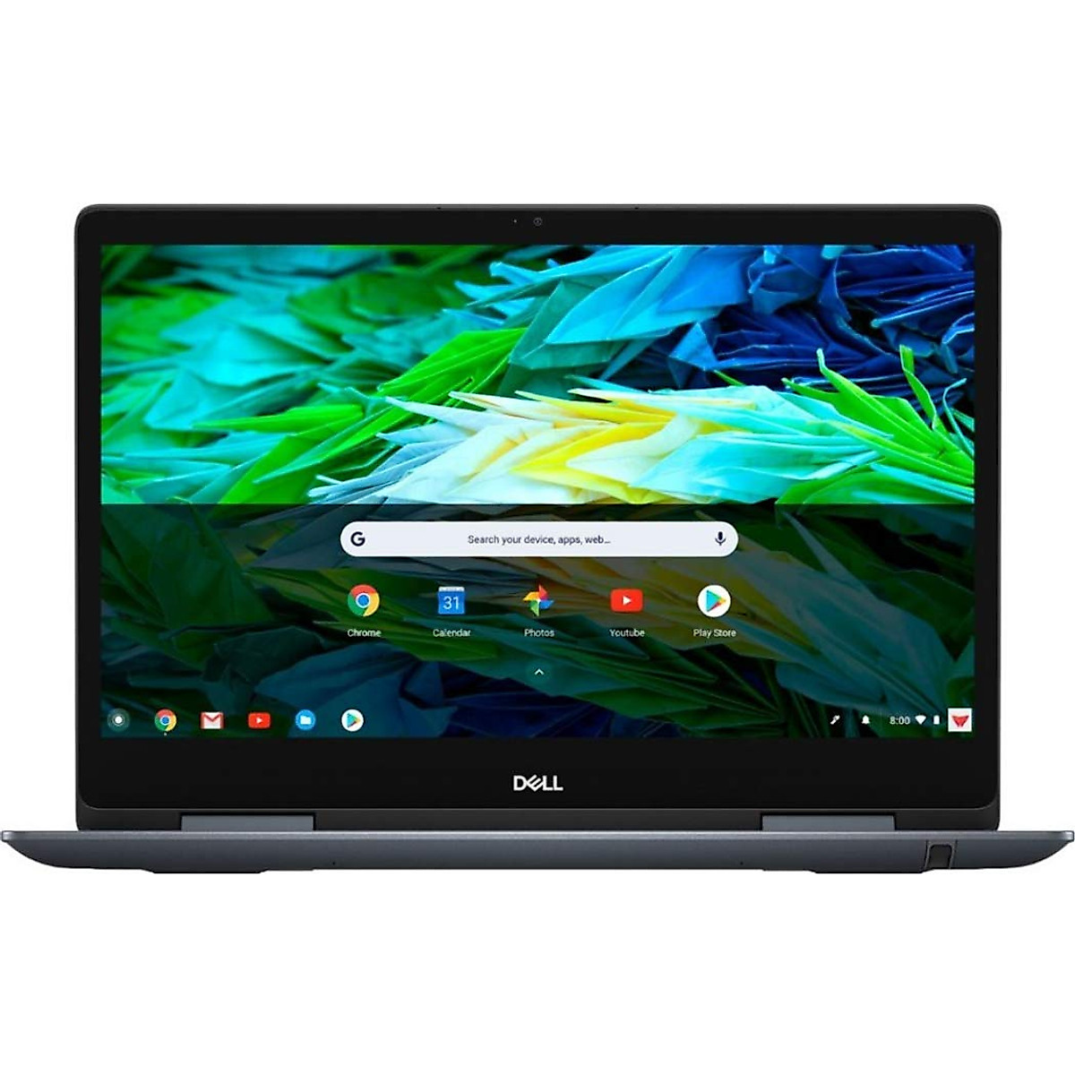Dell Inspiron 2-in-1 14" Full HD Touch-Screen Chromebook - Intel Core i3, 4GB Memory, 128GB eMMC Solid State Drive Urban Gray Chrome OS