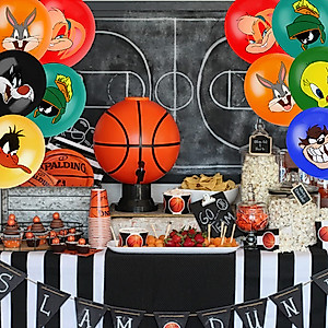 PANXI Space Jam Party Decorations, 28PCS Balloons for Space Jam Party Supplies, Includes 7 Styles Printed Ideal for Kids Baby Shower Birthday Party Decorations Favors