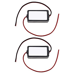 2pcs 12V DC Car Filter Rectifier Reverse Camera Power Relay Capacitor Filter Backup Camera Power Relay Filter for Germany/American Car Series