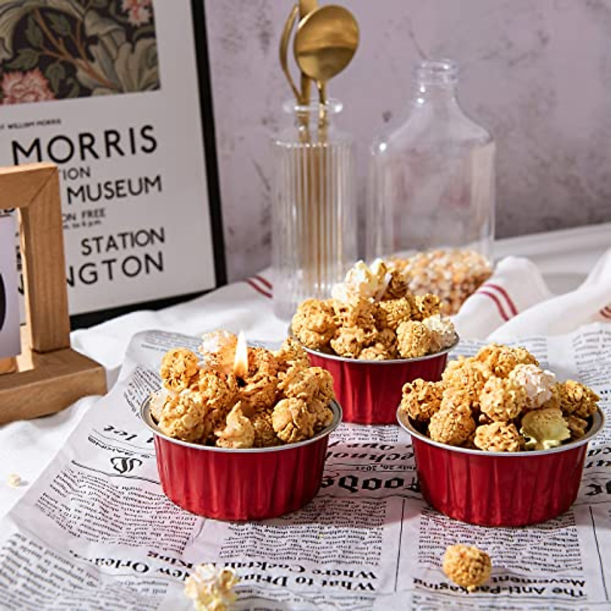 Popcorn Aromatherapy Scented Candle(Caramel)