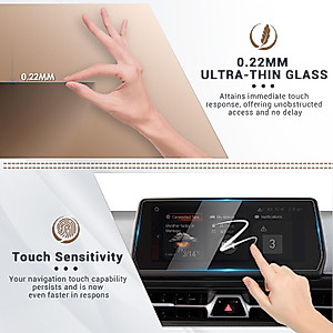 YEE PIN Supra Screen Protector for Toyota Supra GR A90 A91 MK5 2019-2024 MK5 Supra Screen Protector Tempered Glass HD Clear 8.8In