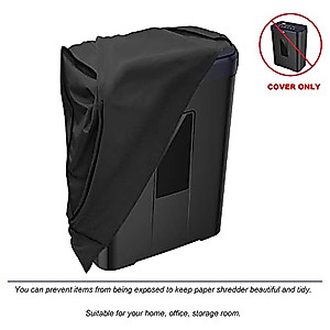 Paper Shredder Cover,(ONLY Cover) Waterproof 6 Sheet Cross-Cut CD Credit Card Shredder Cover for Office 13 x 8.5 x16.5 Inch