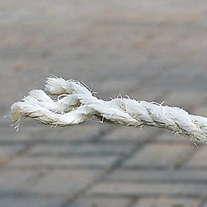 PET SHOW 164 Feet(50M) Diameter 6mm Cat Natural Twisted Sisal Rope 1/4 for Cat Scratching Post Replacement Hemp Rope for Repairing Recovering or DIY Scratcher Twine String Durable for Cats Toys Gift