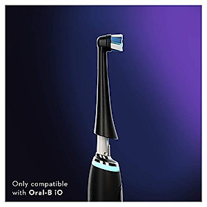 Braun Oral-B 4210201319832 iO Black Ultimate Cleaning Toothbrush Heads for Sensational Mouth Feeling 2 Pieces