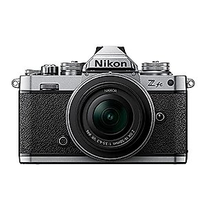 Nikon Z fc DX-Format Mirrorless Camera Body w/NIKKOR Z DX 16-50mm f/3.5-6.3 VR - Silver