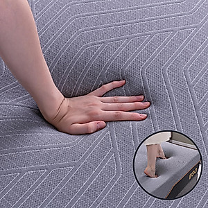 Copper Gel Memory Foam Mattress, 14 Inch Queen Size Mattress Mattresses Made in USA, CertiPUR-US Certified, Bed Mattresses, Medium Firm, Black-New