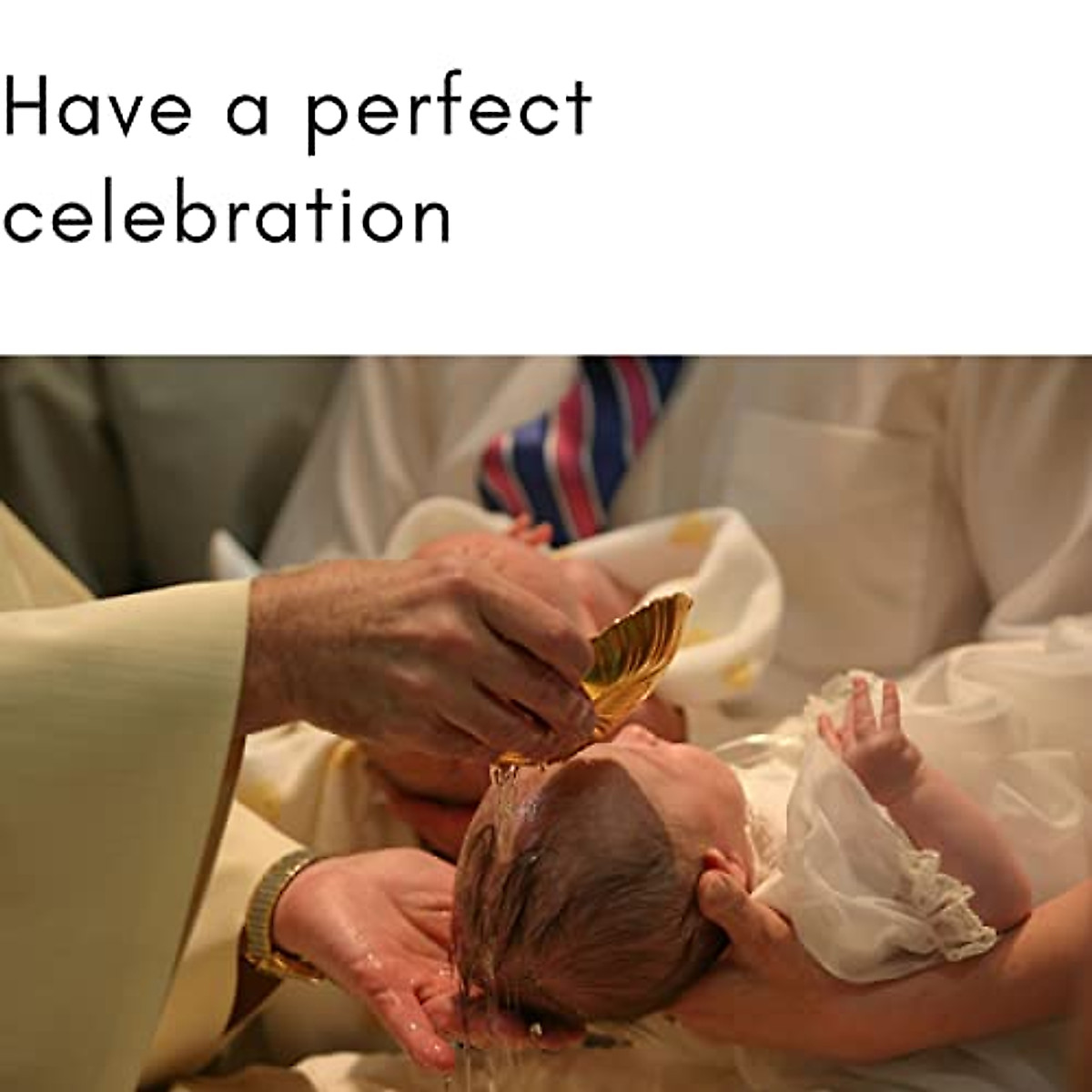 Baptism Candle Set for Boys and Girls with Our Virgen de Guadalupe Candle, Rosary, Towel and Plastic Shell Included - Velas para bautizo - Baptism kit Catholic with Candle