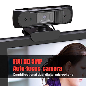 S2 Full HD Webcam 5 Million AF Camera 360 rotatable ABS Digital web cam Support 1080P 720P for Video Conferencing and Android Smart TV