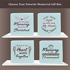 LeCalla Personalized Memorial Thumbprint Necklace Engraved Oval Pendant Custom Message with Fingerprint For Women and Teen Girls