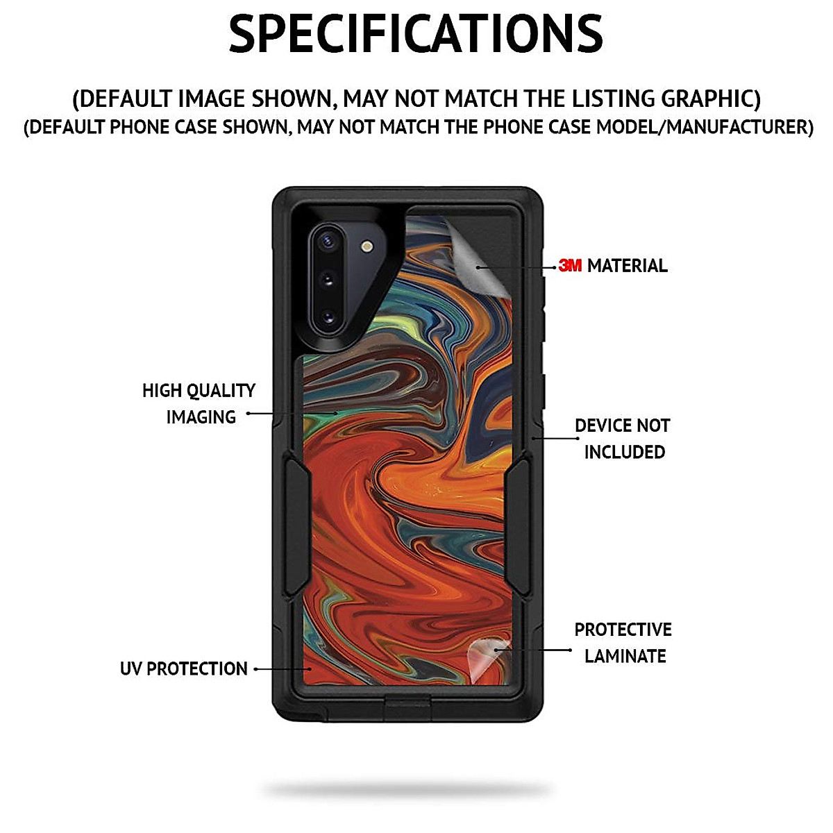 MightySkins Skin for Lifeproof Slam Case iPhone 11 - DRT | Protective, Durable, and Unique Vinyl Decal wrap Cover | Easy to Apply, Remove, and Change Styles | Made in The USA
