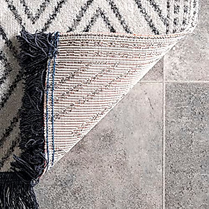 nuLOOM Indoor/Outdoor Striped Miriam Area Rug, 12' x 15', Grey