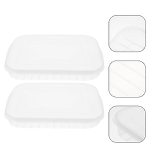 2 Pcs Transparent Food Storage Boxes with Lid for Refrigerator, Meat Container, Bacon Keeper, Stackable Cold Cuts and fruits Storage Containers for Fridge,Fridge Organizers