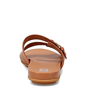 Fitflop Women's Slide Sandals, Light Tan, 7