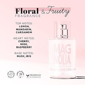 SOLINOTES Magnolia Perfume for Women - Eau De Parfum | Delicate Floral and Soothing Scent - Made in France - Vegan - 1.7 fl.oz