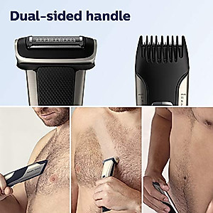 Philips Norelco Bodygroom Series 7000 Showerproof Body Trimmer & Shaver, BG7030/49