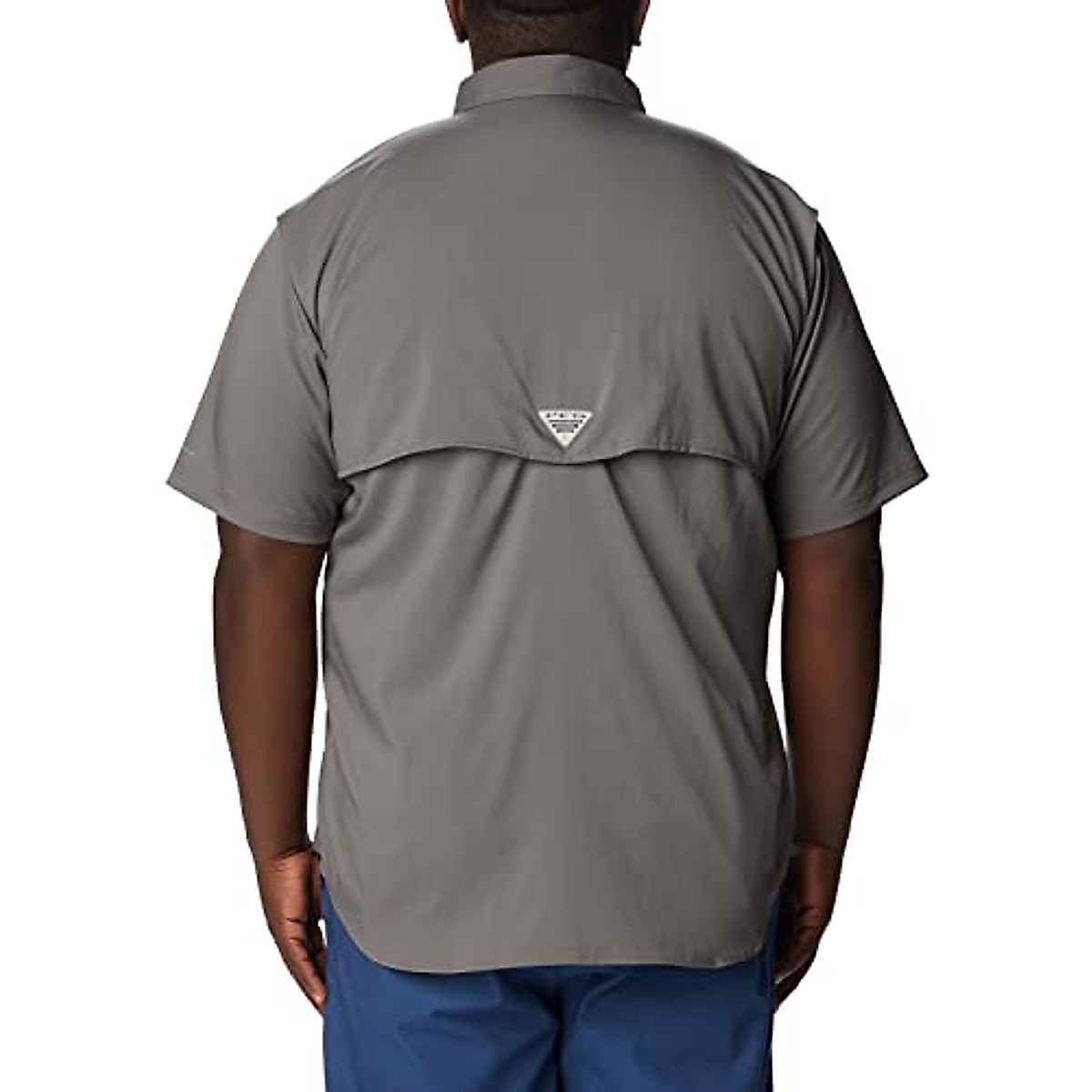 Columbia Men's Standard Blood and Guts IV Woven Short Sleeve, City Grey, X-Large