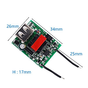 Buck Converter, DC Step Down Module Isolated Power Supply Volt Reducer 12V 24V 36V 48V 72V to 5V 1A Transformer Module Board with USB Port