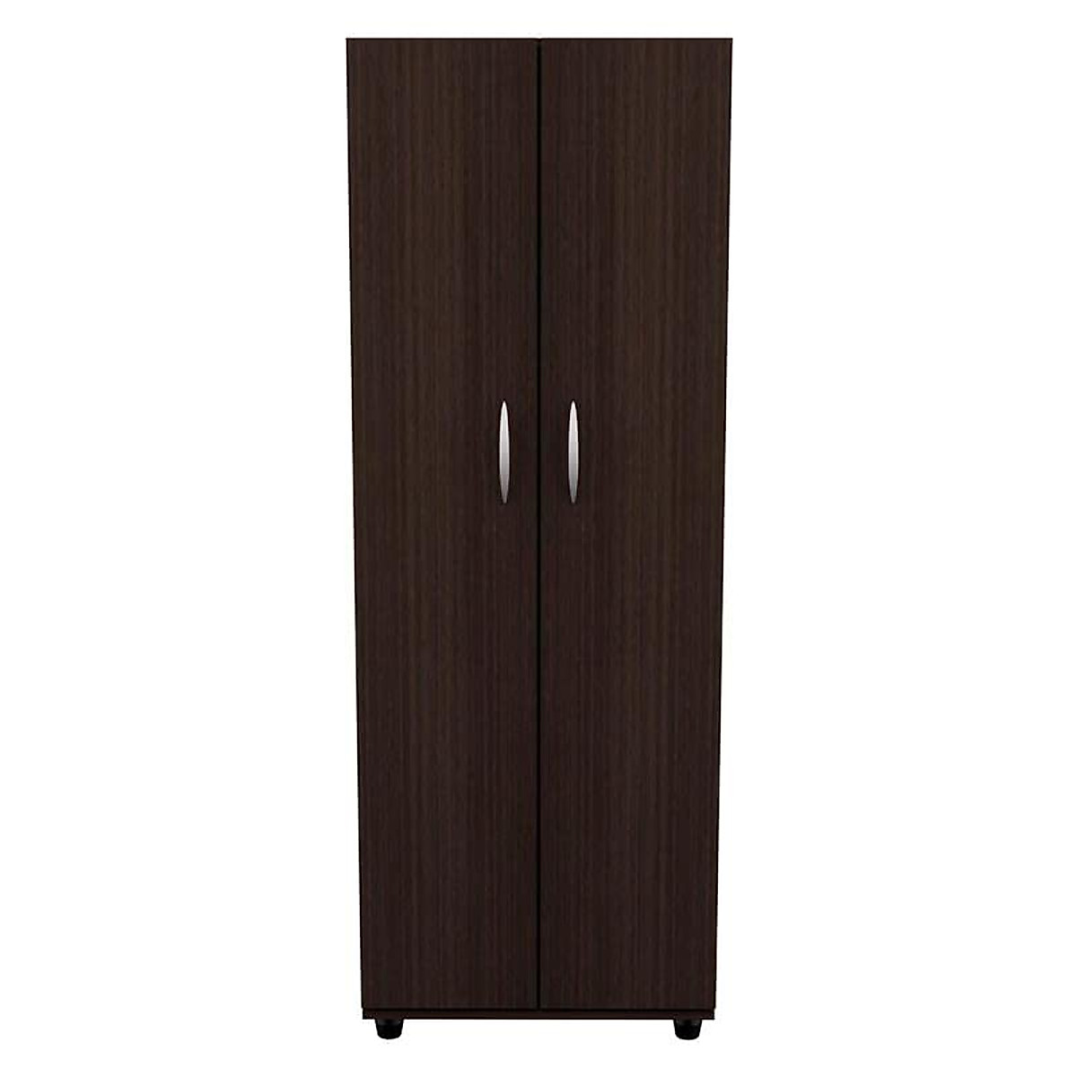 Inval 4-Shelf 2-Door Kitchen Pantry Storage Cabinet, Espresso