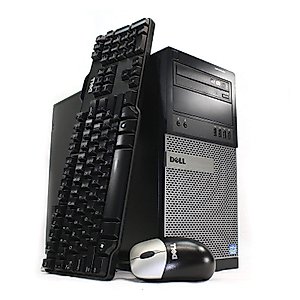 Dell Optiplex 9020 Desktop Tower PC, Intel Quad Core i5 (3.20GHz) Processor, 16GB RAM, 2TB Hard Drive, Windows 10 Professional, DVD, HDMI, Bluetooth, Keyboard, Mouse, WiFi (Renewed)