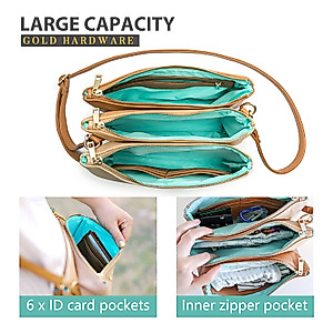 MOMINSIDE Diaper Bag Tote, Leather Diaper Bag Backpack for Mom Dad Large Travel Diaper Tote Baby Bag for Boys Girls with 4 Insulated Pocket, Changing Station, Shoulder Straps(Brown)