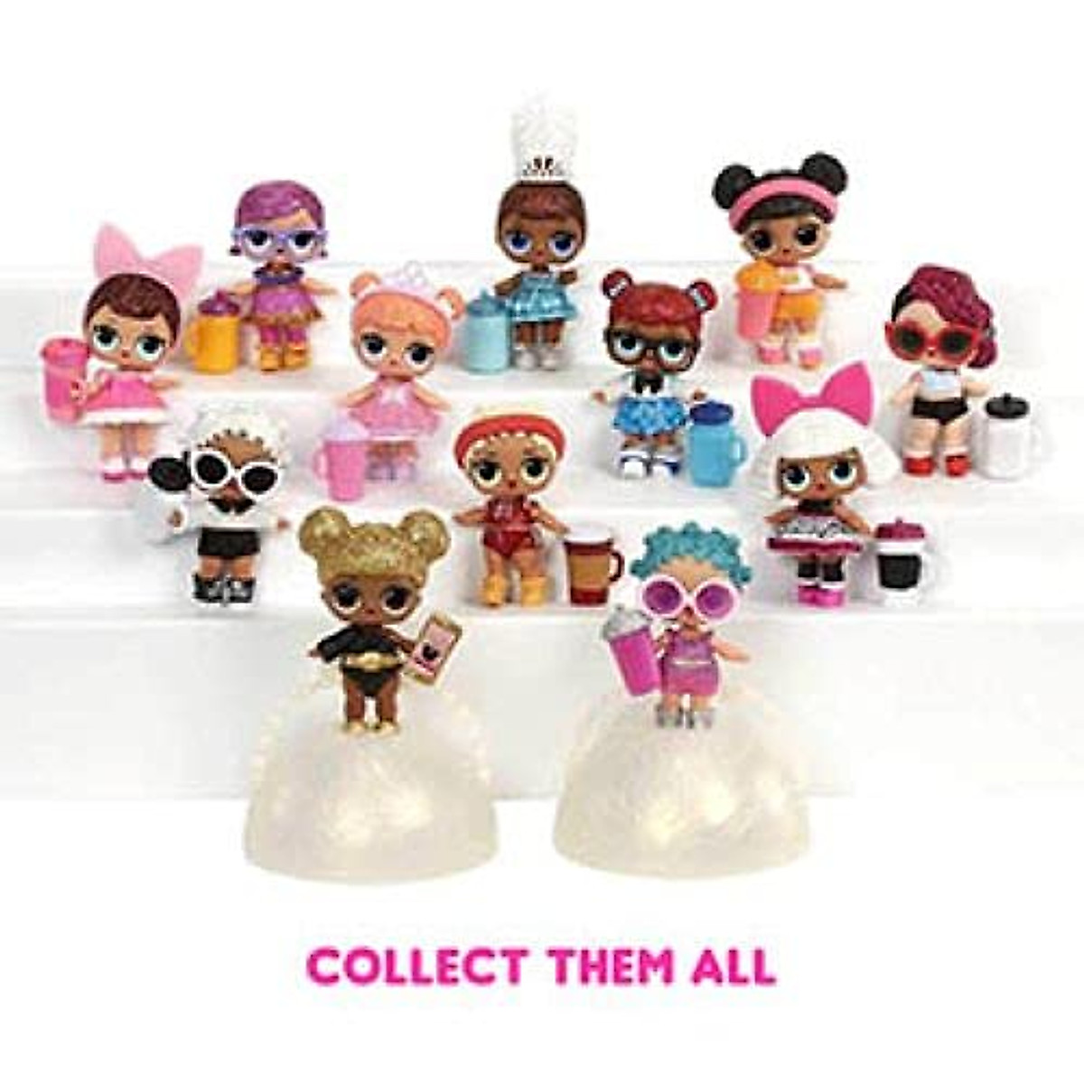 L.O.L. Surprise! Glitter Series Style 3 Dolls- 3 Pack, Each with 7 Surprises Including Outfits Accessories, Re-Released Collectible Gift for Kids, Toys for Girls and Boys Ages 4 5 6 7+ Years Old