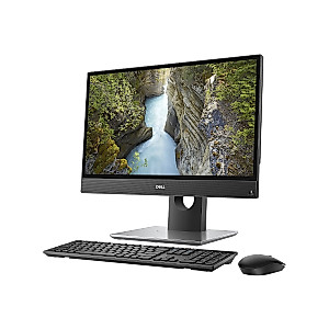Dell OptiPlex 3280 AIO, CORE I5-10500T, 8GB (1DIMMS), 256GB SS, Intel HD NA, NT, 1920x1080, WLS, W10, Fixed, AIO