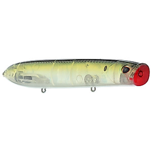 Berkley Cane Walker Topwater Fishing Lure, Pilchard, 4/5 oz, 125mm Topwater, Heavy Tail Weight for Long-Distance Casting, Equipped with Fusion19 Hook