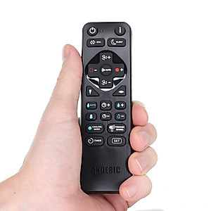 ANDERIC Replacement Remote for Dyson Purifier Hot+Cool HP07 Fan Remote Control - Replaces Dyson 969897-06, 969897-13 remotes - RRDYS01