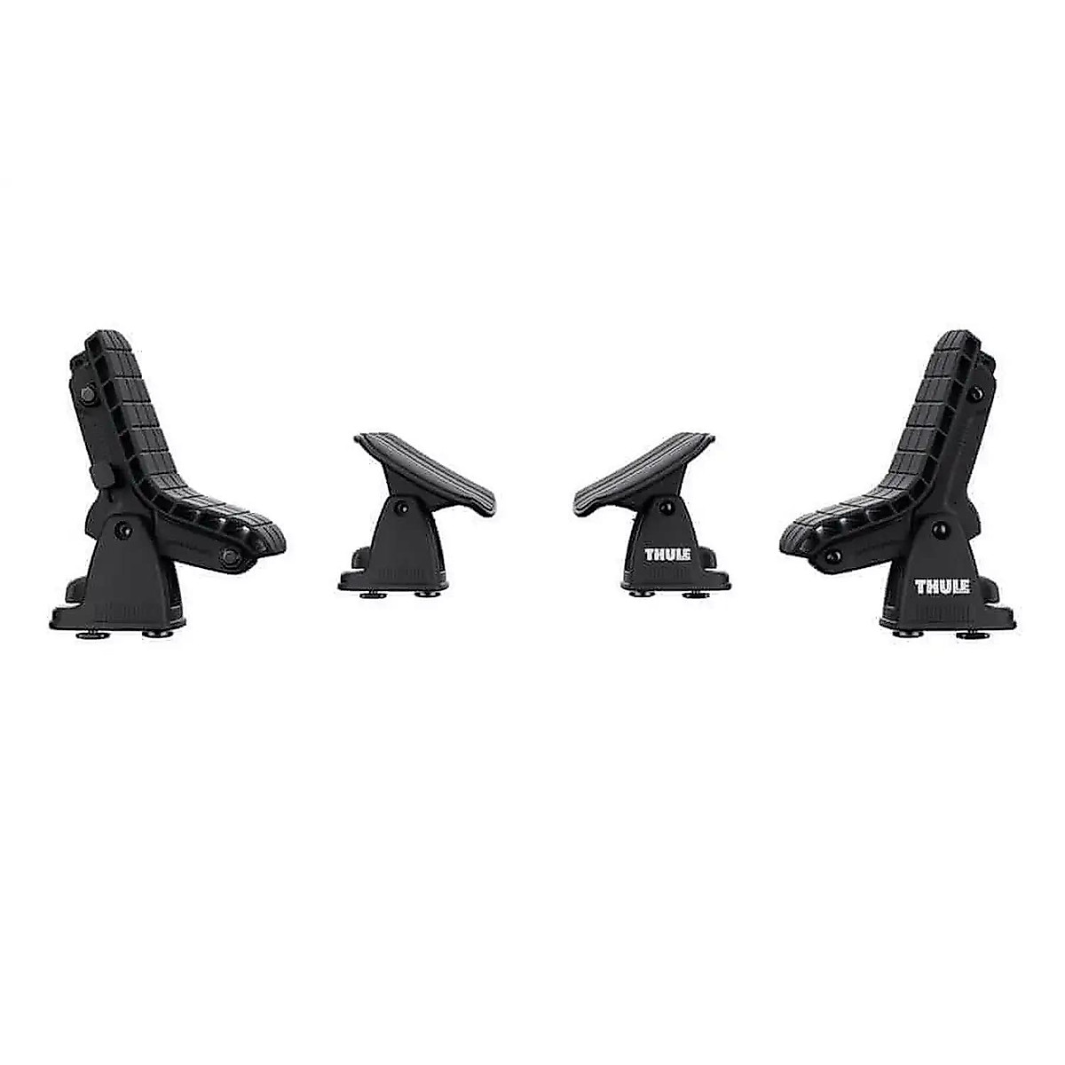 Thule DockGlide - Carries kayaks up to 36" wide - Fits all hull shapes - Kayak roof rack - One-person easy loading - 75lb weight capacity