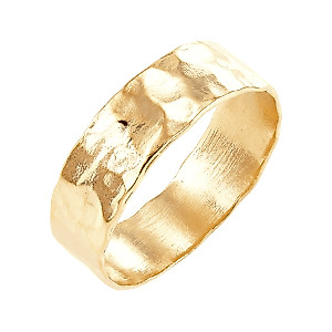 Silpada 'Smooth Operator' Ring in 14K Yellow Gold-Plated Sterling Silver, Size 11, Size 11