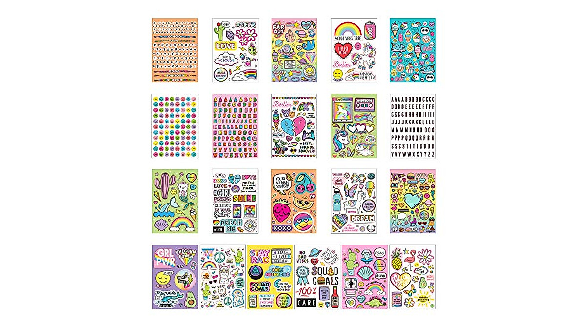 Just My Style 1500+ Stickers - Kawaii Y2K Sticker Book for Creatives