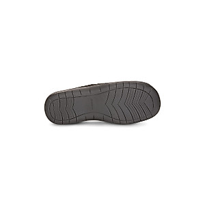 Eddie Bauer Men's Fremont Slippers | House Slippers for Men | Cushioned Footbed Lightweight Slip-On Bedroom Shoes with Rubber Outsole