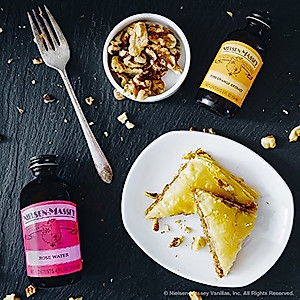 Nielsen-Massey Rose Water for Baking, Cooking and Drinks, 2 Ounce Bottle