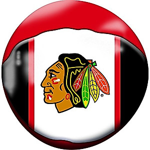 Franklin Sports unisex teen Hockey and Franklin Sports NHL Chicago Blackhawks Soft Sport Ball Puck, Team Specific, One Size US