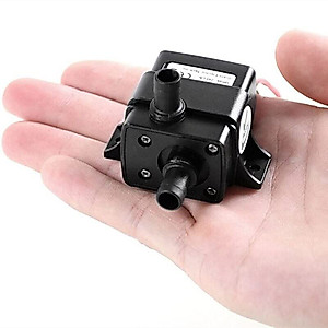 Electric Submersible Pump Submersible Pump 5V USB Ultra Quiet Mini Fountain Pump Aquarium Circulation Aqua Fountain Pump Aquatic Pet Supplies Sump Pump (Color : 4.8W)