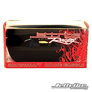 Stealth Hybrid Goggles Matte Black Frame/Smoke Sunglasses Floating Water Jet Ski Goggles Sport Designed for Kite Boarding, Surfer, Kayak, Jetskiing, other water sports.