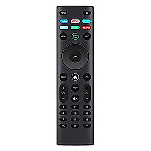XRT140 Replaced Remote fit for Vizio Smart TV M50Q7-H1 M55Q7-H1 M65Q7-H1 M55Q8-H1 M65Q8-H1 V555-H1 V655-H9 V705-H13 V405-H9 V405-H19 V505-H9 V505-H19 V605-H3 V655-H4 V655-H9 V655-H19