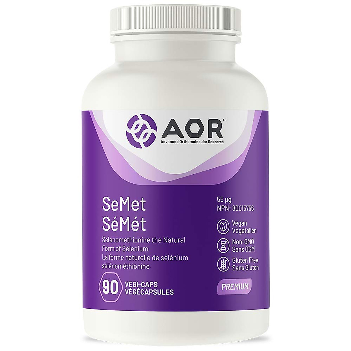 AOR 55Mcg Selenium, 90 CT